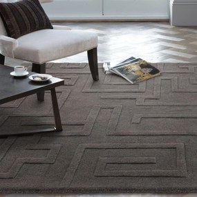 Tribeca Design Kusový koberec Parva Charcoal Rozměry: 200x290 cm