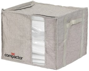 Compactor OXFORD vakuový úložný box M, 36 x 42 x 33 cm, pevné pouzdro, polyester-bavlna