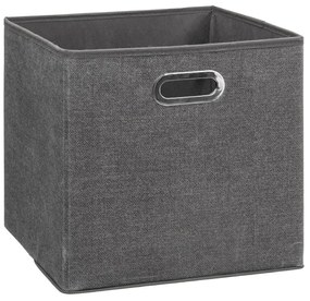 Úložný box Simple, 31x31x31 cm, šedá