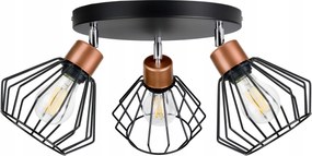 Lampa stropní svítidlo Stropní Lustr loft Brylant Drát