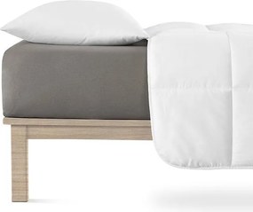 Napínací prostěradlo jersey s elastanem antracitové 90 x 200 cm