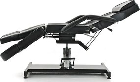 Hydraulické kosmetické lehátko Split – černá