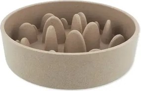 Dog Fantasy EcoStyle proti hltání béžová / Miska / 21 cm / 1350 ml