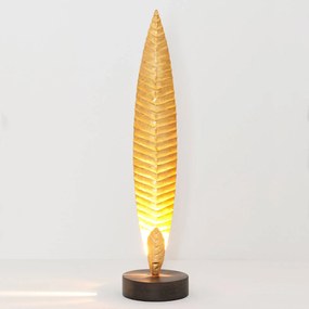 Stolní lampa Penna zlatá, výška 38 cm