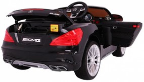 HračkyZaDobréKačky Elektrické autíčko Mercedes-Benz SL65 AMG černé
