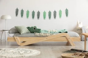 Adeko Dětská dřevěná postel Zig - 140x70