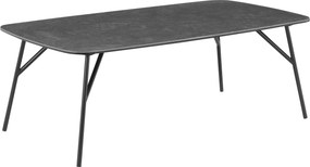 XXXLutz KONFERENČNÍ STOLEK, šedá, černá, kov, sklo, keramika, 110/60/40 cm Xora - Konferenční stolky - 002465001702