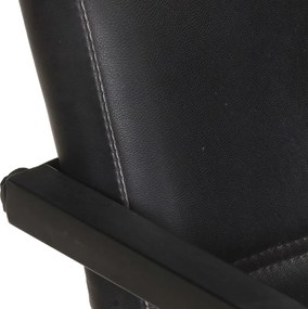 vidaXL Konzolové jídelní židle 6 ks pravá kůže [3059812] Barva: tmavě hnědá
