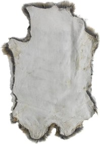 Králičí kůže v dekoru Rys ostrovid - 30*2*40cm