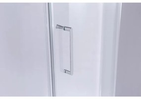 BPS-koupelny Pětiúhelníkový sprchový kout HYD-PK91 90x90 chrom/transparent