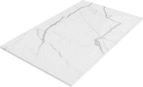 Mexen Hugo, obdélníková sprchová vanička, SMC, 140x70cm, imitace kamene – bílá, 42157014