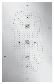 Hansgrohe Raindance - Horní sprcha 68x46 cm Air 3jet bez osvětlení, chrom 28417000