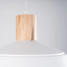 Sollux Lighting Závěsné svítidlo FANO bílé