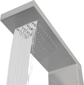 Sprchový panel set z nerezové oceli čtvercový 151414