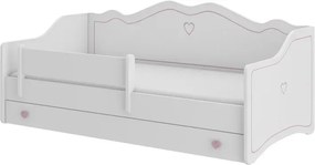 Postel s matracem EMKA Pink 160x80
