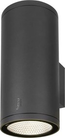LA 1003441 ENOLA ROUND UP/DOWN L Outdoor, nástěnné LED svítidlo, antracitové, CCT 3000/4000K - BIG WHITE (SLV)