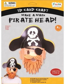 Fiesta Crafts Kreativní sada 3D maska Pirát