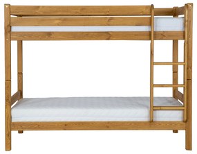 Drewmax LK736 90x200 cm - Dřevěná postel masiv palanda