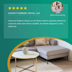 AladinWorld Expres, Běhoun Royal Lux 40 hnědý, 90x400, hnědá, ložnice