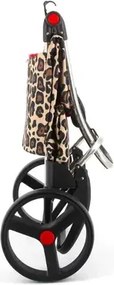 Rolser I-Max Wild 2 Logic RSG leopardí vzor / Nákupní taška na kolečká