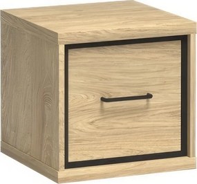 Sestava do ložnice SET2 PILETAS dub hickory