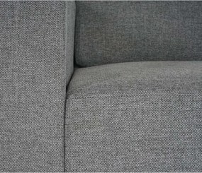 Modulární 4místná rozkládací pohovka Lyon, látka/textil ~ šedá
