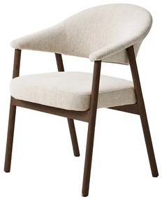 Designová jídelní židle Jacqueline kouřový dub