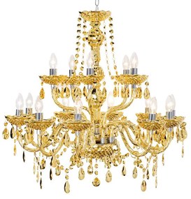 Designový lustr Sabella 75 cm zlatý