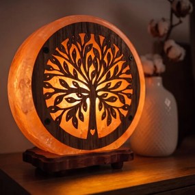 Solná lampa kulatý Strom 5,2 kg