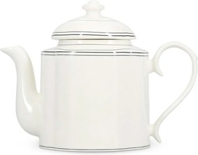 Bílá konvice na čaj z kostního porcelánu 1,3 l Odette – S|P Collection