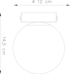 Sollux Lighting Stropní svítidlo YOLI 1 taupe