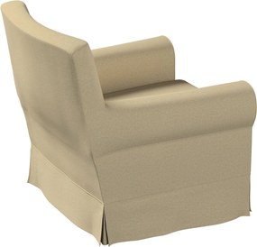 Potah na křeslo IKEA Ektorp Jennylund barva zelená látka pletený vzor