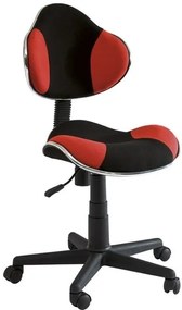 Casarredo Kancelářská židle Q-G2 černá/modrá