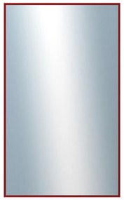 DANTIK - Zarámované zrcadlo - rozměr s rámem cca 60x100 cm z lišty Hliník vínová | P269-209 (7269209)