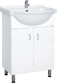 Koupelnová skříňka s umyvadlem Multi Pro 52x41,2 cm bílá PRO50NOVA