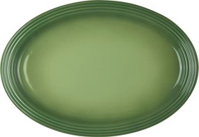 Servírovací talíř /mísa Le Creuset oválné 46 cm bambusově zelená