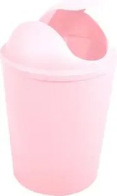 MSV AKO výklopný koš 5.5 L pastelově růžový / plast