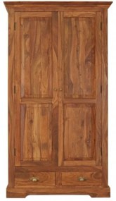 Indický nábytek - Skříň 120x200x60 z indického masivu palisandr Only stain