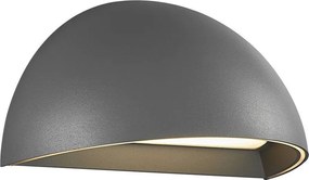 NOR 2019001010 Venkovní nástěnné svítidlo Arcus 9,5W LED šedá opál - NORDLUX