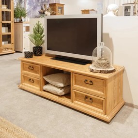 Massive home | Dřevěný TV stolek Corona VI - výběr moření