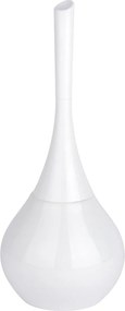 Toaletní kartáč FLAKON WHITE, bílý, keramický, WENKO