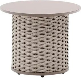 Kovový kulatý zahradní stolek ø 50 cm Sedalis – Kave Home