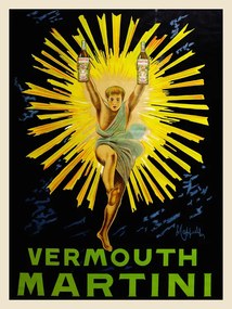 Obrazová reprodukce Vermouth Martini (Vintage Bar Ad) - Leonetto Cappiello