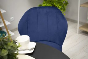 Set dvou jídelních židlí TERNI modré (2ks)