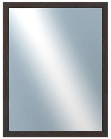 DANTIK - Zarámované zrcadlo - rozměr s rámem cca 70x90 cm z lišty RETRO černá (2528)