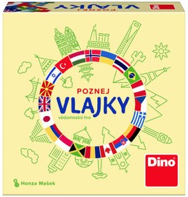 DINO Hra Poznej vlajky cestovní *SPOLEČENSKÉ HRY* dn622272