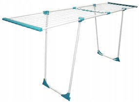 Erga Model 306U, stabilní teleskopický sušák na prádlo 202x55x92 cm, bílá-zelená, ERG-SEP-10SUSSTOPROFE