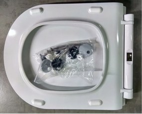 Cersanit City, toaletní antibakteriální sedátko z duroplastu, bílá, K98-0134