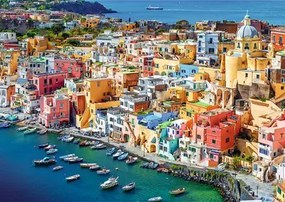 Trefl - Puzzle - Ostrov Procida, Kampánie, Itálie / 500 dílků / 48 x 3