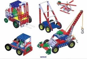 Merkur 3 stavebnice / 273 dílů / 30 modelů / od 6 let